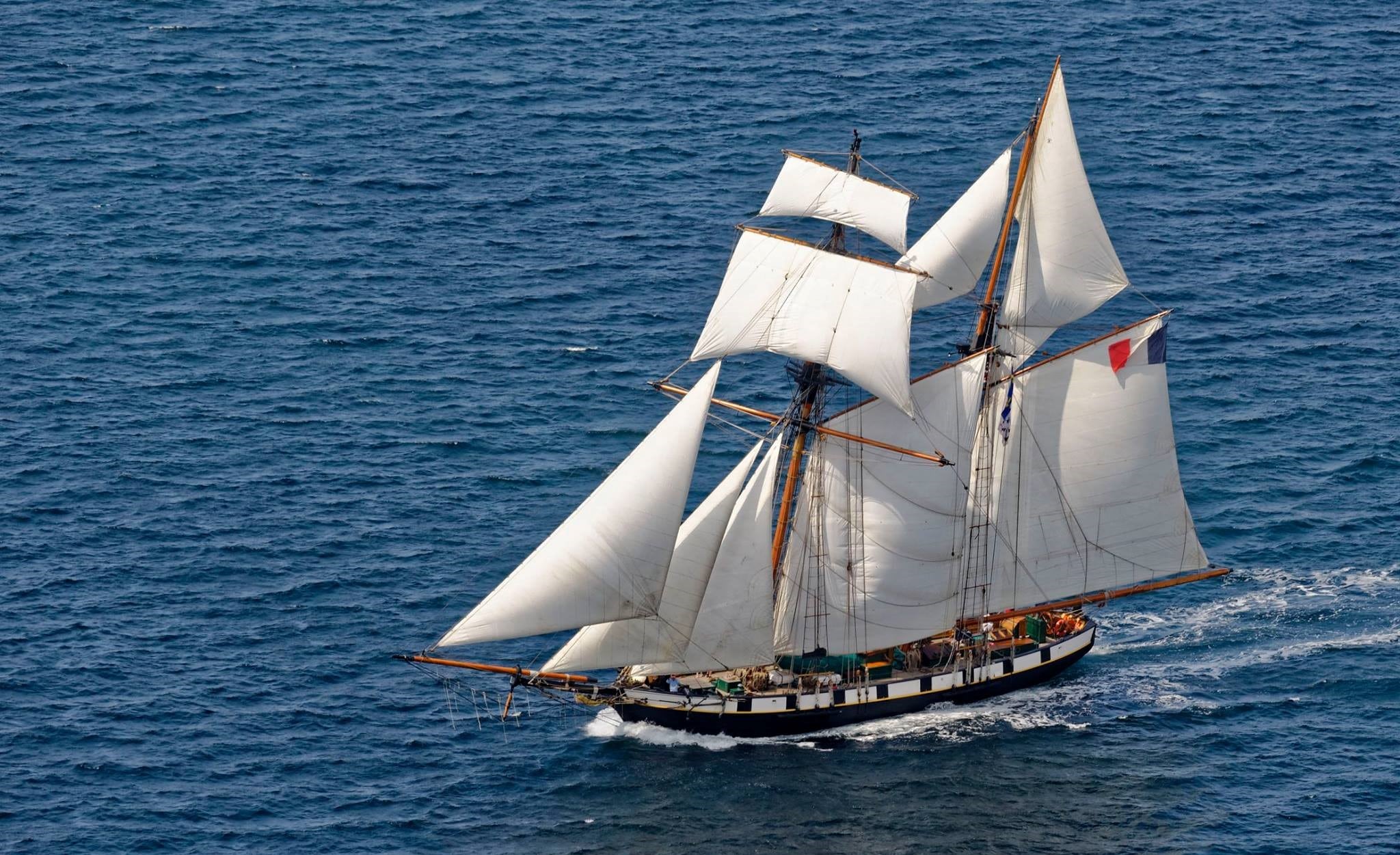 Construction d'un navire emblématique - La Recouvrance